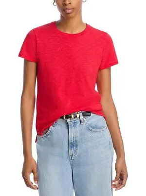 ATM Anthony Thomas Melillo ATM Anthony Thomas Melillo Schoolboy Crewneck Tee Cardinal Red