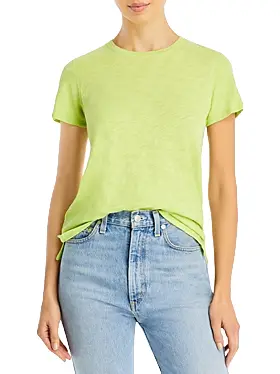 ATM Anthony Thomas Melillo ATM Anthony Thomas Melillo Schoolboy Crewneck Tee Pear