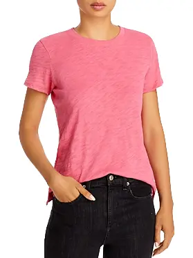 ATM Anthony Thomas Melillo ATM Anthony Thomas Melillo Schoolboy Crewneck Tee Rose Quart