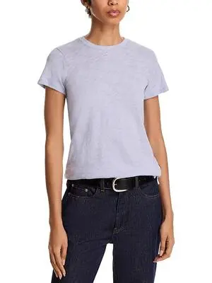 ATM Anthony Thomas Melillo ATM Anthony Thomas Melillo Schoolboy Crewneck Tee Skyflower