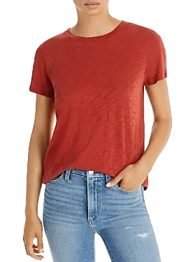 ATM Anthony Thomas Melillo ATM Anthony Thomas Melillo Schoolboy Crewneck Tee Spice
