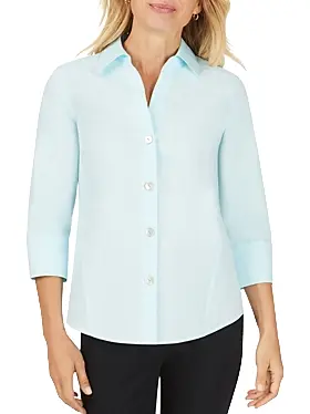 Foxcroft Paityn Non-Iron Shirt Bahama