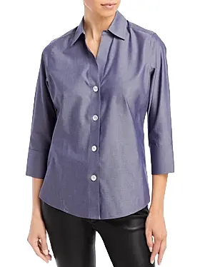 Foxcroft Paityn Non-Iron Shirt Midnight Sky