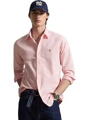 Polo Ralph Lauren Polo Ralph Lauren Classic Fit Long Sleeve Oxford Shirt Pink