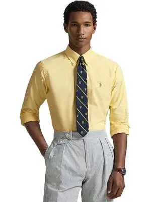 Polo Ralph Lauren Polo Ralph Lauren Classic Fit Long Sleeve Oxford Shirt Yellow
