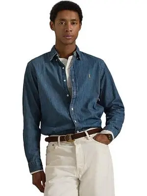 Polo Ralph Lauren Denim Button-down Shirt - Blue