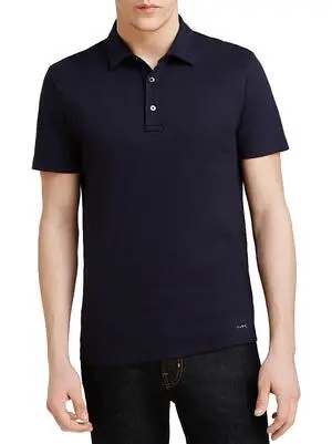 Michael Kors Sleek Slim Fit Polo Shirt - Midnight