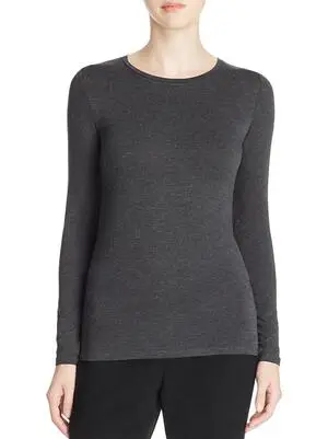 Majestic Filatures Majestic Filatures Crewneck Long Sleeve Tee Anthracite