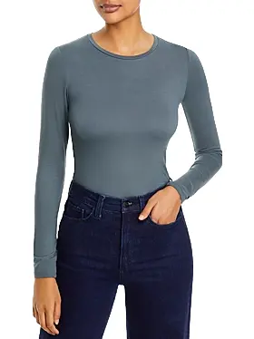 Majestic Filatures Majestic Filatures Crewneck Long Sleeve Tee Pirate