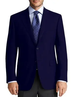 Canali Siena Classic Fit Sport Coat - Navy