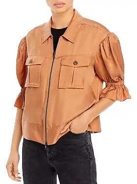 Cinq À Sept Cinq A Sept Holly Cropped Jacket Light Cinnamon