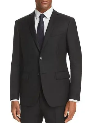 John Varvatos Basic Slim Fit Suit Jacket - Black