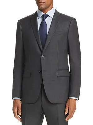 John Varvatos Basic Slim Fit Suit Jacket - Charcoal