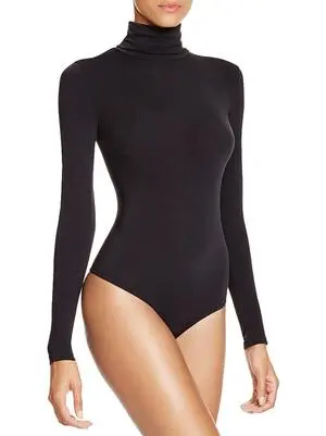 Wolford Wolford Colorado Long Sleeve Turtleneck Bodysuit Black