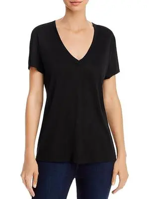 Splendid Kate V-neck Tee - Black
