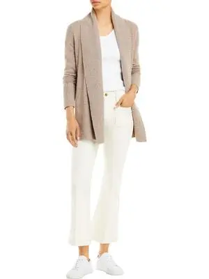 Bloomingdale'S C By Bloomingdale's Shawl-Collar Cashmere Cardigan Sesame