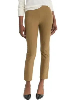 Vince Vince Stitch Front Seamed Trousers Oak Wood