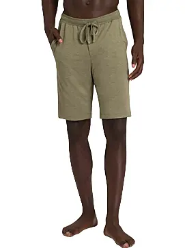 Hanro Casual Drawstring Shorts Moss Melange