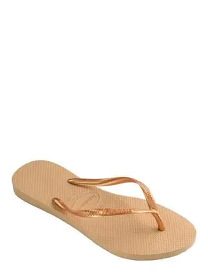 Havaianas Havaianas Slim Flip-Flops Golden