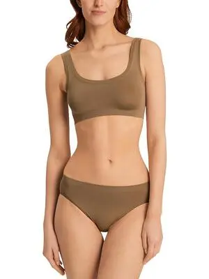 Hanro Touch Feeling Bralette Walnut