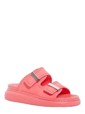 Alexander McQueen Hybrid Slide Sandals Coral