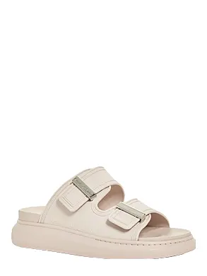 Alexander McQueen Hybrid Slide Sandals Cream