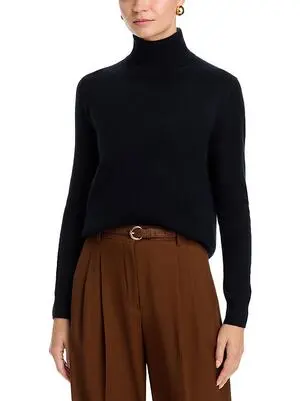 Bloomingdale'S Cashmere Turtleneck Sweater - Black