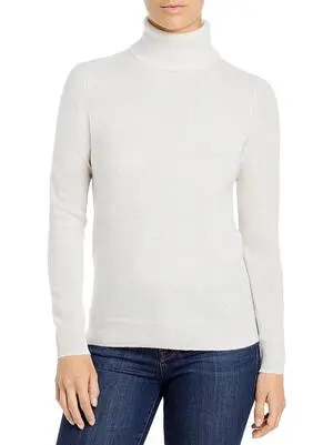 Bloomingdale'S Cashmere Turtleneck Sweater - Ivory
