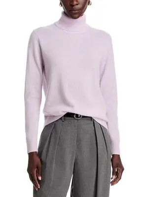 Bloomingdale'S Cashmere Turtleneck Sweater - Light Lilac