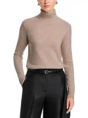 Bloomingdale'S Cashmere Turtleneck Sweater - Sesame