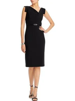 Black Halo Jackie Sheath Dress - Black