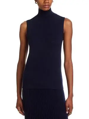 Bloomingdale'S C Exclusive Sleeveless Cashmere Sweater - Navy
