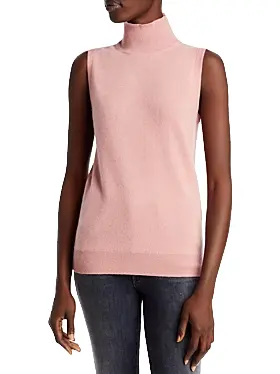 Bloomingdale'S C By Bloomingdale's Exclusive Sleeveless Cashmere Sweater Tea