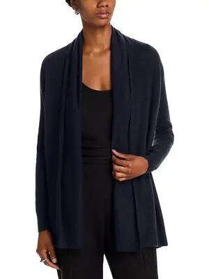 Bloomingdale'S Cashmere Open-front Cardigan - Navy