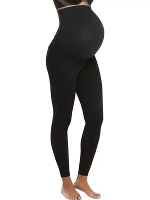 Spanx Mama Maternity Jean-ish Ankle Leggings - Black