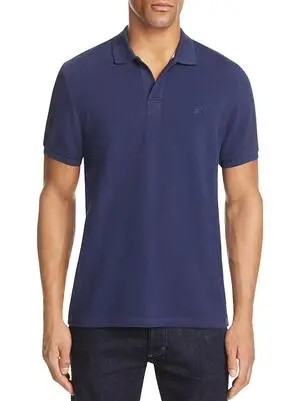 Vilebrequin Cotton Pique Regular Fit Polo Navy