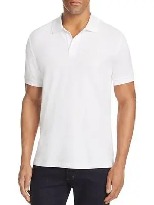 Vilebrequin Cotton Pique Regular Fit Polo White
