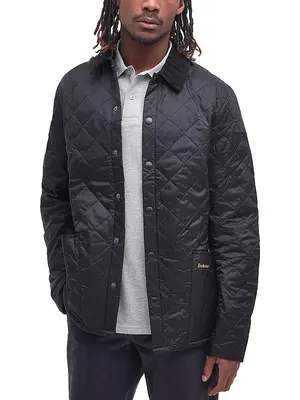 Barbour Heritage Liddesdale Quilted Jacket Black