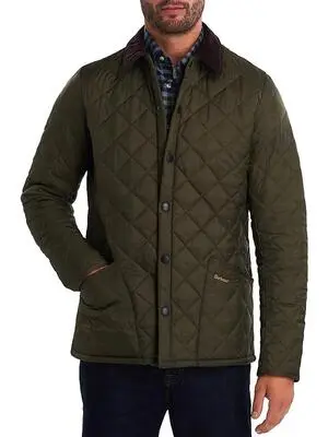 Barbour Heritage Liddesdale Quilted Jacket - Olive