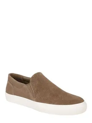 Vince Fletcher Slip-On Sneakers Flint Suede
