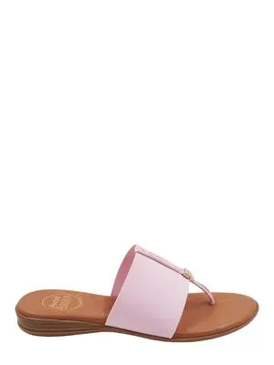 Andre Assous Thong Sandals Blush