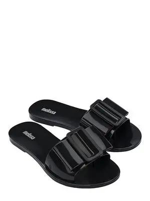 Melissa Babe Buckled Sandals Black