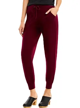 Bloomingdale'S C By Bloomingdale's Exclusive Cashmere Jogger Pants Wine
