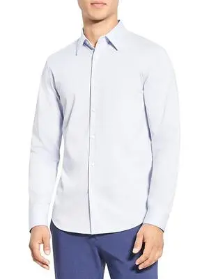 Theory Sylvain Structure Knit Shirt - Olympic