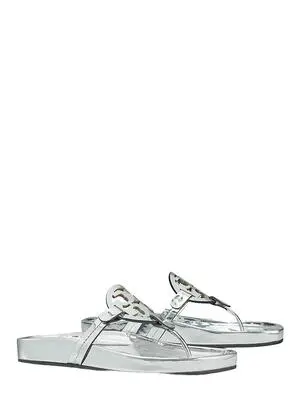 Tory Burch Miller Cloud Sandals Argento