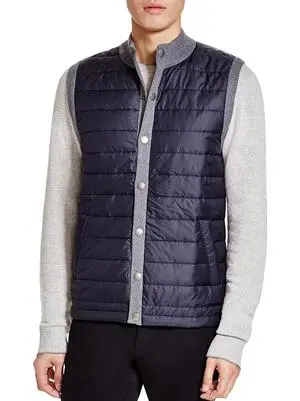 Barbour Essential Knit Gilet - Mid Gray