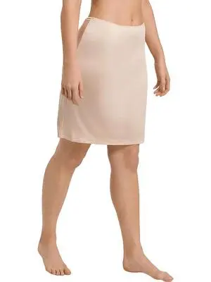 Hanro Satin Deluxe Slip Skirt Natural