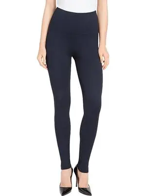 Lyssé Center Seam Ponte Leggings - Midnight