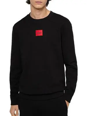 Hugo Dirago Logo Sweatshirt - Black