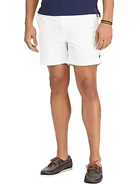 Polo Ralph Lauren Polo Ralph Lauren Classic Fit Cotton Shorts White